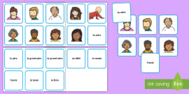 Les membres de la famille (teacher made)