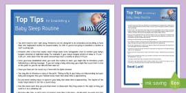 SIDS Awareness Parent and Carer Information Sheet