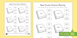 Read Across America Reading Log (Teacher-Made)