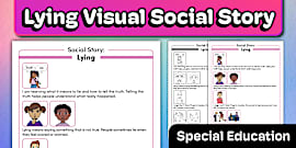 Starting Preschool Social Story