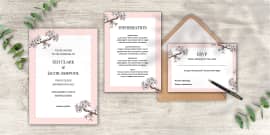 Editable Graduation Leavers Party Invitation Poster - Twinkl