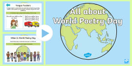 World Poetry Day Assembly Pack | Downloadable | Twinkl
