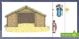 Nativity Shadow Matching Worksheet / Worksheet- nativity, shadow, matching