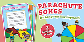 Parachute Songs Pack: 10 Illustrated Songs for ECE Learners
