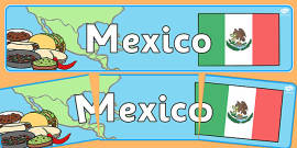 KS2 Mexico Fact File
