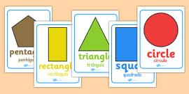 2D Shape Posters (teacher made) - Twinkl