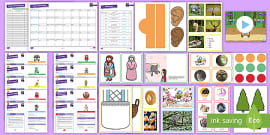 Phonics Level 1 Week 5: Things I Like to Do Weekly Lesson Pack
