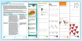 FREE! - Year 2 Week 1 NZ Home Learning Pack (Teacher-Made)