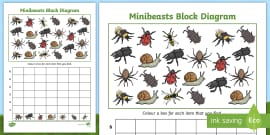 FREE! - Grassland Minibeasts Map Reference Sheet