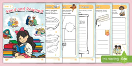 F-2 Fiction Reading Response Activity Booklet (teacher made)