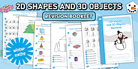 First Grade 2D & 3D Shapes Activity Booklet