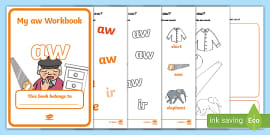 Phase 5 wh Grapheme Workbook (teacher made)
