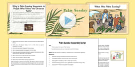 What Is Palm Sunday PowerPoint (teacher made) - Twinkl