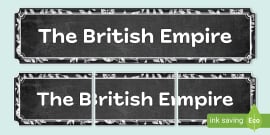 British Empire Maps Pack (teacher made) - Twinkl
