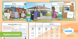 Family Tree in French - Meet My Family Lesson Pack