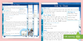 Climate Crisis - CO2 and Greenhouse Gas Fact Sheet - Twinkl