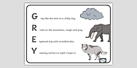 * NEW * Shark Acrostic Poem Example - English Poetry