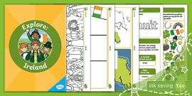 Map of Ireland - Irish Map - Display Resource (teacher made)