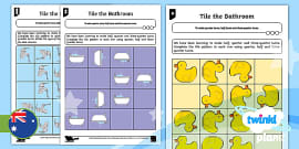 Year 2 Location and Transformation Word Mat (teacher made)