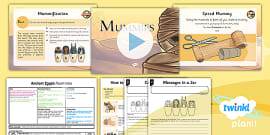 Mummification KS2 - Ancient Egyptian Mummies Lesson Pack