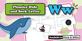 Phonics Hide and Seek - Letter Zz