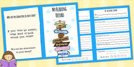 My Reading Log Booklet (teacher made)