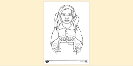 FREE! - BSL Sleep Colouring | Colouring Sheets - Twinkl