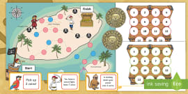 👉 Spatial Awareness Activity | Pirate Treasure Map Resource
