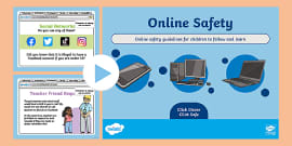 Online safety Poster | How To Stay Safe Online Poster