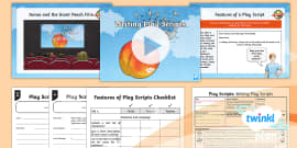 Write a Play Script Activity Pack — KS2 Play Scripts