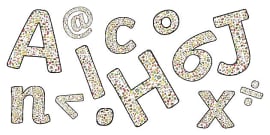 Food Themed Display Letters (Teacher-Made) - Twinkl