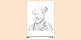 Edward VI Colouring | Colouring Sheets (teacher made)