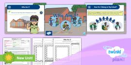 KS1 My British Community Activity Sheet (teacher made)