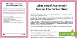 Irish Sign Language (ISL) Awareness Week Display Banner