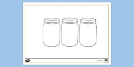 FREE! - Specimen Jar Colouring | Colouring Sheets - Twinkl
