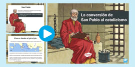 Sopa de letras: La conversión de San Pablo | Twinkl