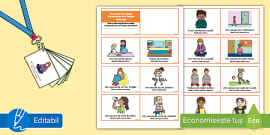 Comunicarea prin imagini Cartonașe (teacher made) - Twinkl