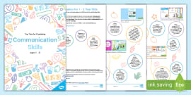 Supporting Communication Development (Ages 3 - 4)