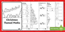 👉 Christmas Elf Problem Solving Maths Activity | Twinkl