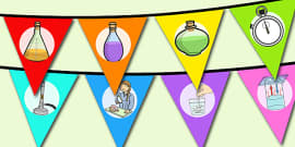 👉 Editable Bunting Subject Themed (teacher made)