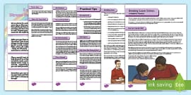 Managing Exam Stress Top Tips Display Poster | Beyond RSE