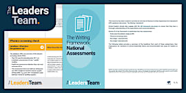 Staff Share: The Writing Framework