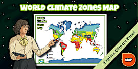 Name The Climate Zones Labelling Activity | Twinkl | KS2