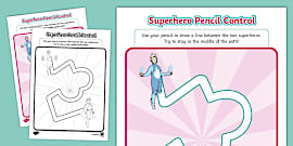 Superhero Modelling Dough Mats | Twinkl (teacher made)