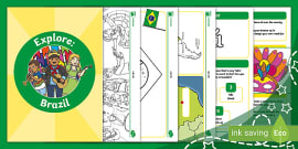 Brazil Mind Map (teacher made) - Twinkl