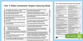 2014 National Curriculum LKS2 Years 3 and 4 Reading Assessment Target Sheet