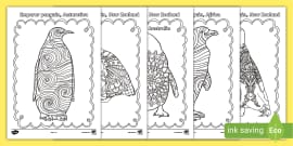 KS1 Emperor Penguin Reading Comprehension Worksheet - Twinkl