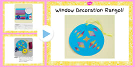 Rangoli Pattern Coordinates Activity (teacher made) - Twinkl