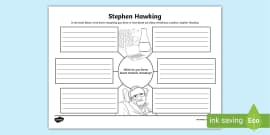 KS2 Stephen Hawking Classroom Quotes Display Posters