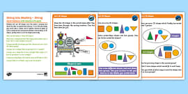 Lateral Thinking: Sort the Shapes (teacher made)